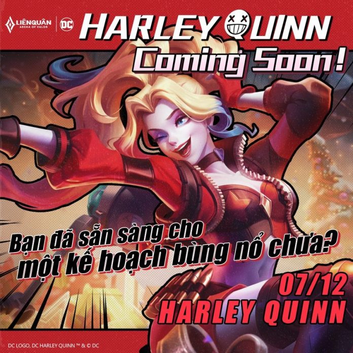 [HOT] Skin Capheny Harley Quinn ra mắt vào ngày 7/12 - VTC Pay Blog