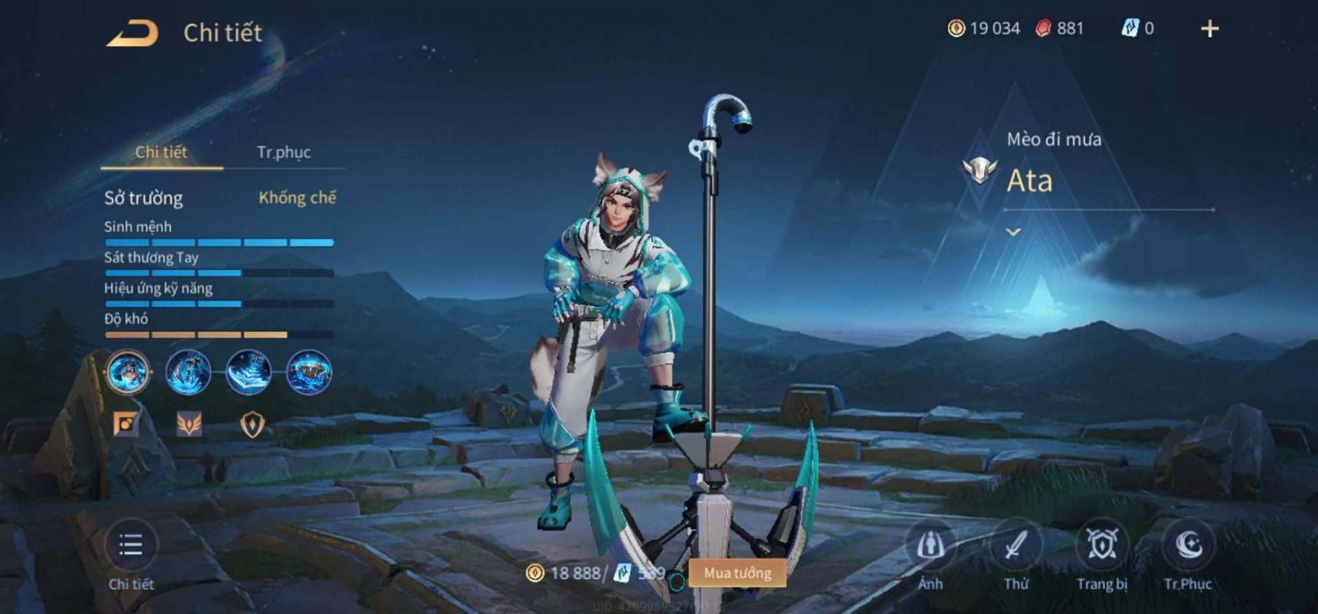 Liên Quân: Cách nhận skin Ata Mèo Đi Mưa cực đơn giản - VTC Pay Blog