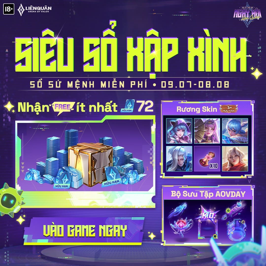 Tổng hợp sự kiện Liên Quân Mobile - Ngày Hội Liên Quân