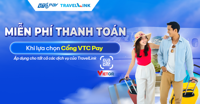 TRAVEL LINK HỢP TÁC CÙNG VTC PAY THÊM PHƯƠNG THỨC THANH TOÁN MỚI